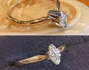 14k magic glo ring | Etsy