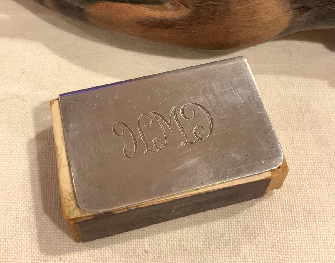 Mid-century Tiffany & Co. Sterling Silver Matchbox Cover | Etsy