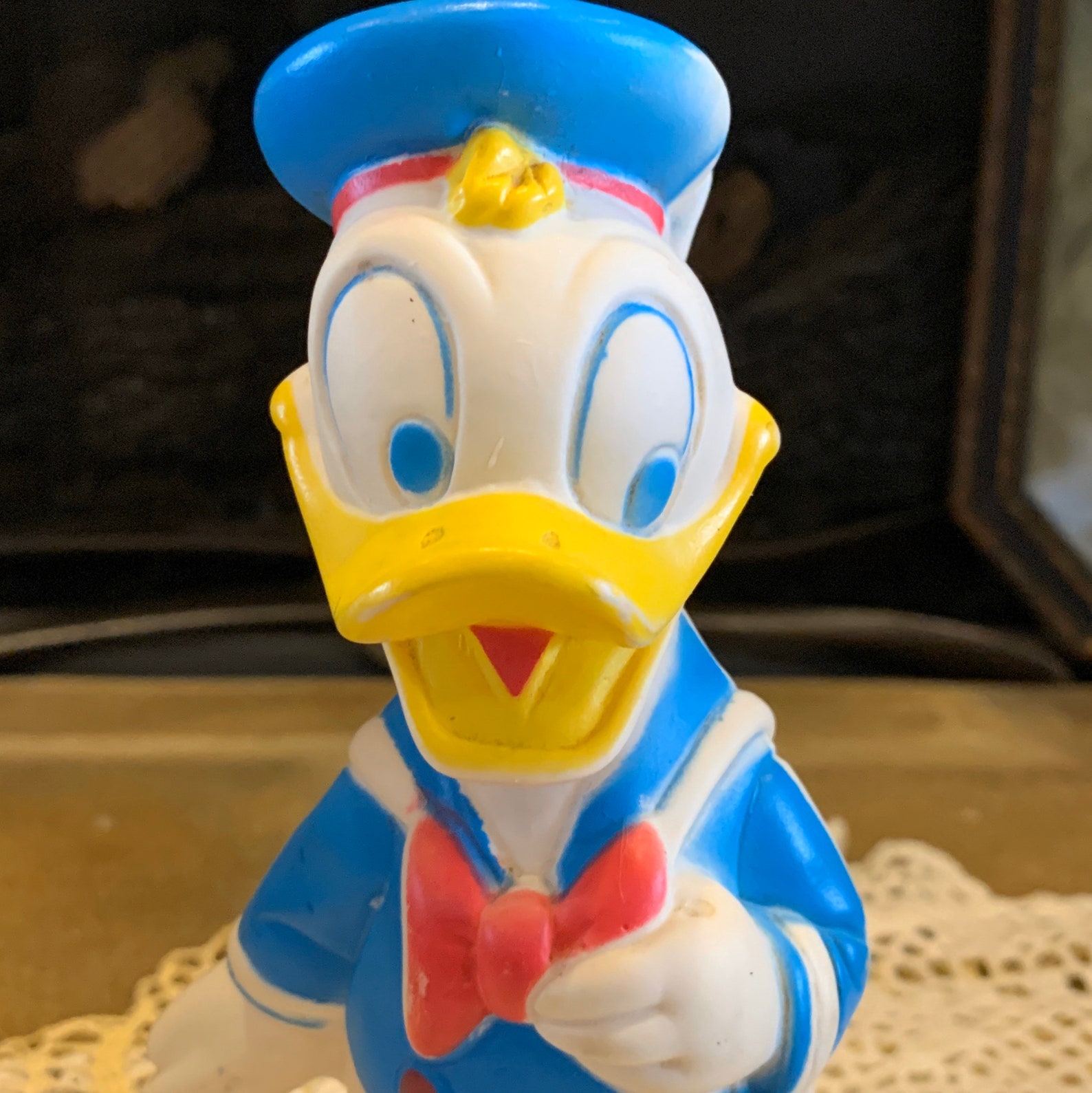 1960s Walt Disney Productions Donald Duck Rubber Squeak Toy - Etsy