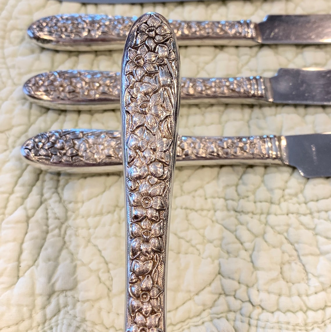 1936 Narcissus by National Silver Co Sterling Silver Flatware | Etsy