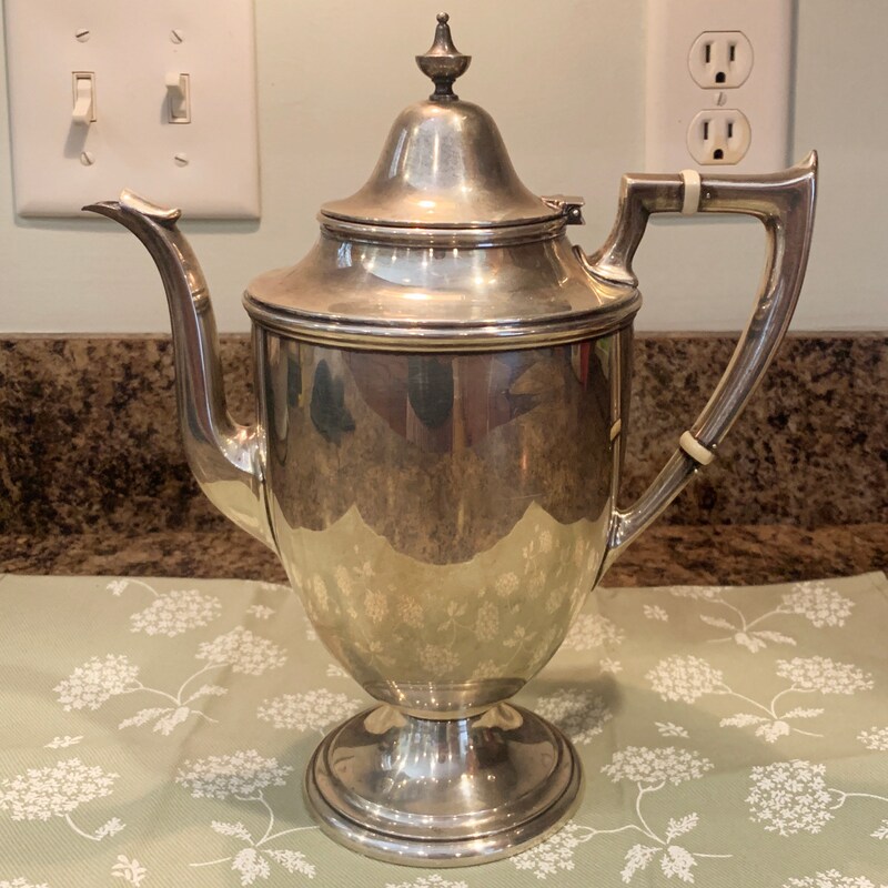 Silver Coffee Pot - Etsy