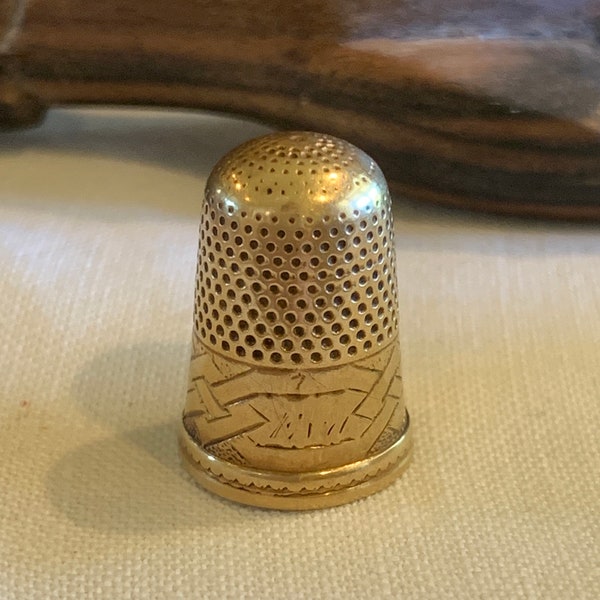Antique Thimble - Etsy