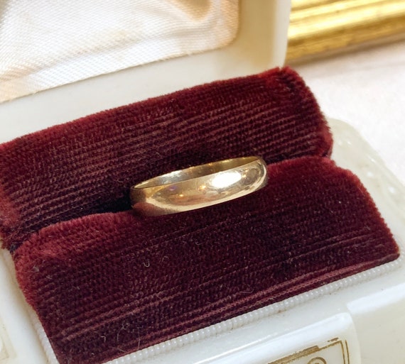 Frederick Goldman 10K Yellow Gold Wedding Band 10k Gold - Etsy