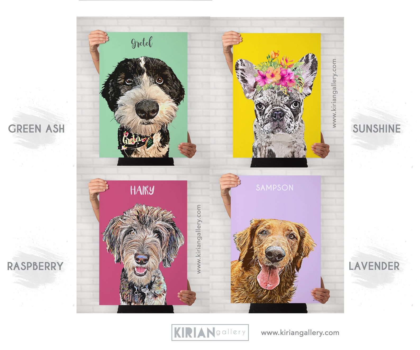 Custom Pet Portrait Custom Border Collie Pop Art Gift for - Etsy