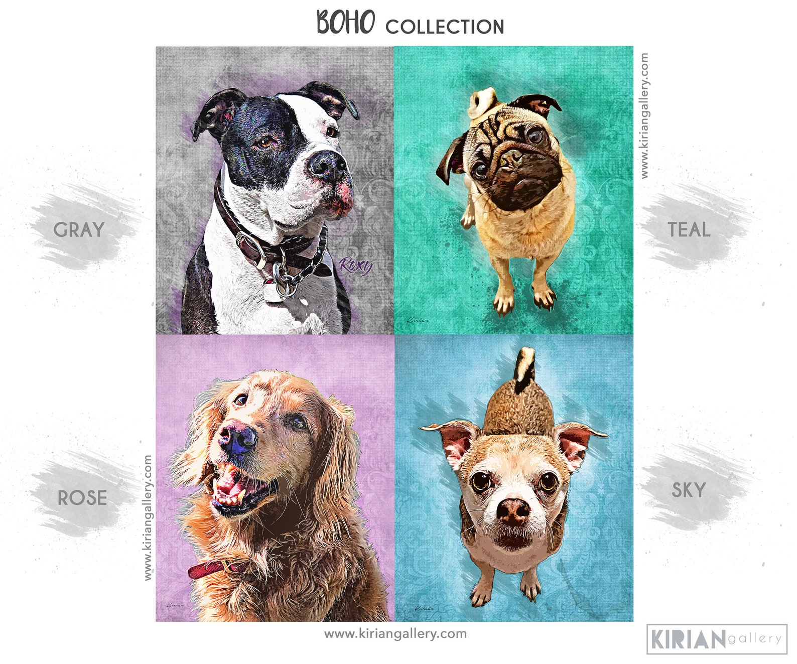 Personalized Pet Portrait Unique Pet Gifts Custom Pet - Etsy