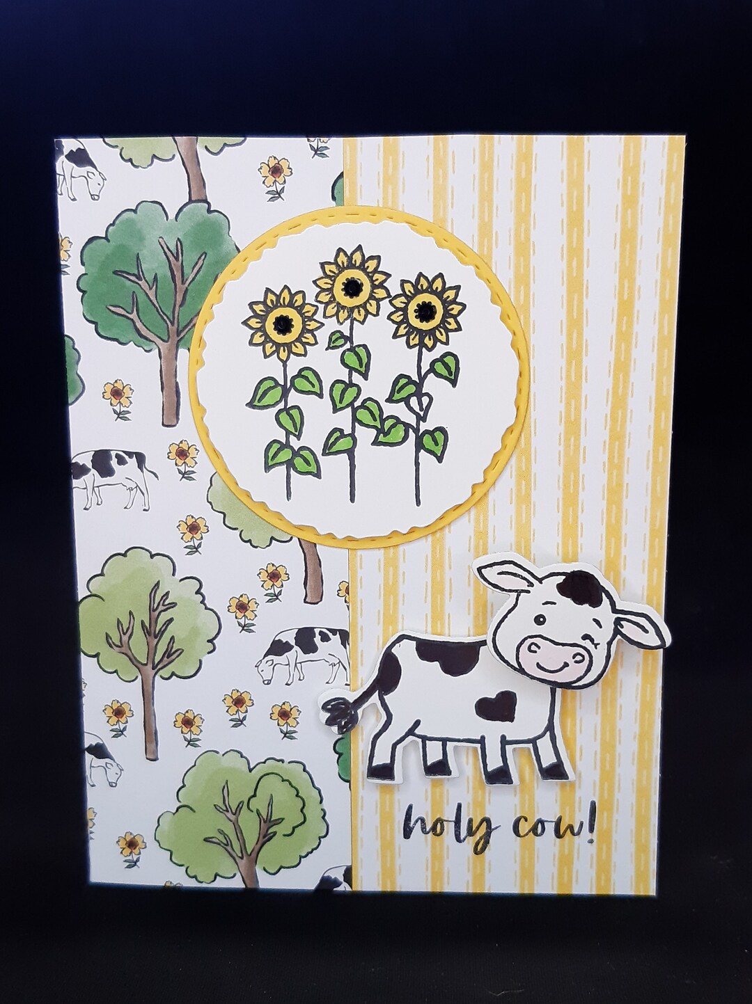 Holy Cow! Birthday Card - Etsy