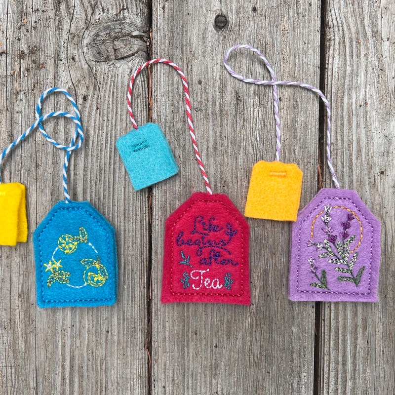 Tea Bag Bookmark - Etsy