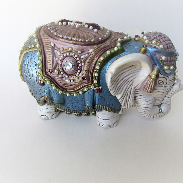 Jeweled Elephants - Etsy