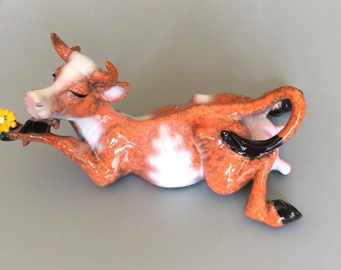 Kitty's Critters 8205 Daisey Mae Cow Retired Whimsical Cow - Etsy