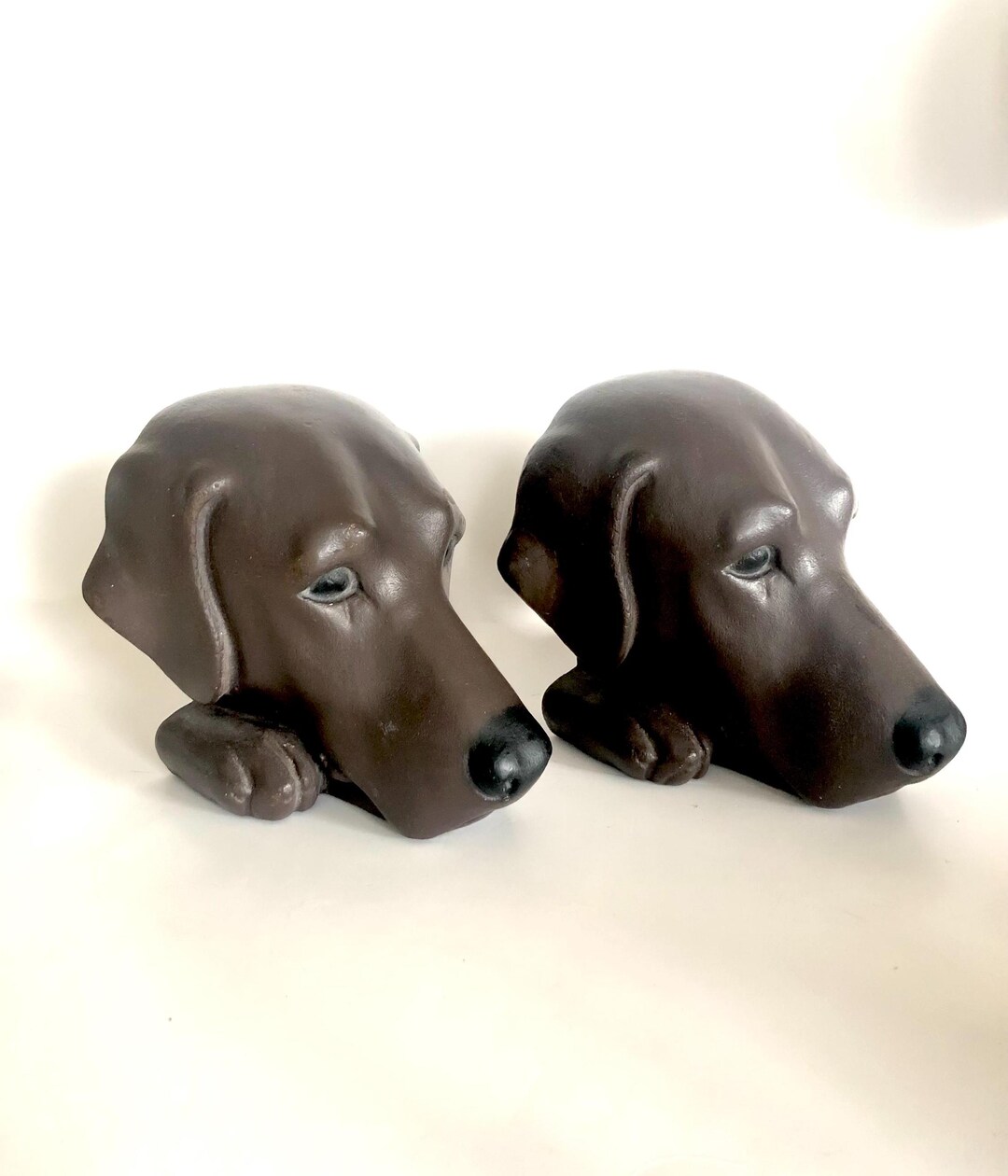 Gargoyles Chocolate Labrador Retriever Bookends - Etsy