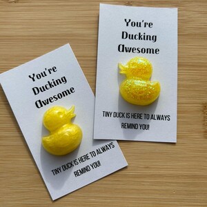 Pocket Hug- Ducking Awesome - Duck Card - Etsy