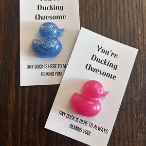 Pocket Hug- Ducking Awesome - Duck Card - Etsy Canada