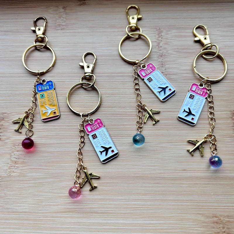 Travel Keychain - Etsy