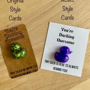 Pocket Hug Ducking Awesome Duck Card - Etsy