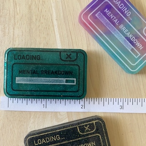 Loading Mental Breakdown Magnet - Etsy