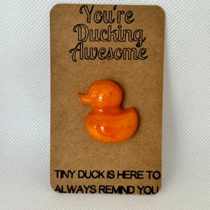 Pocket Hug Ducking Awesome Duck Card - Etsy