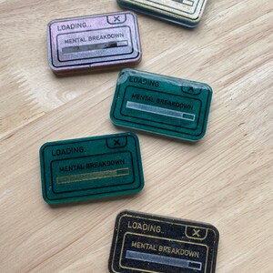 Loading Mental Breakdown Magnet - Etsy