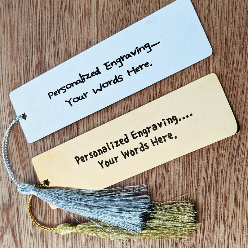 Bookmark Metal - Etsy