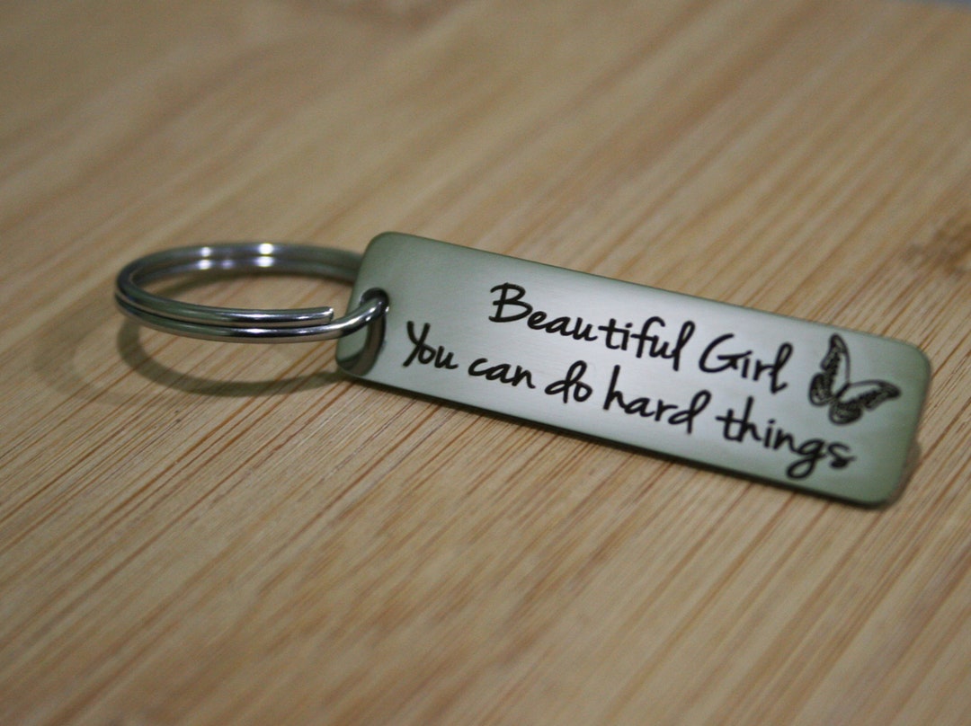 Your Actual Handwriting Key Chain Engraved for Men, Women, Him ,her ...