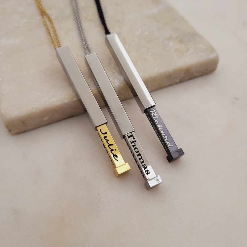 Secret Message Necklace - Etsy