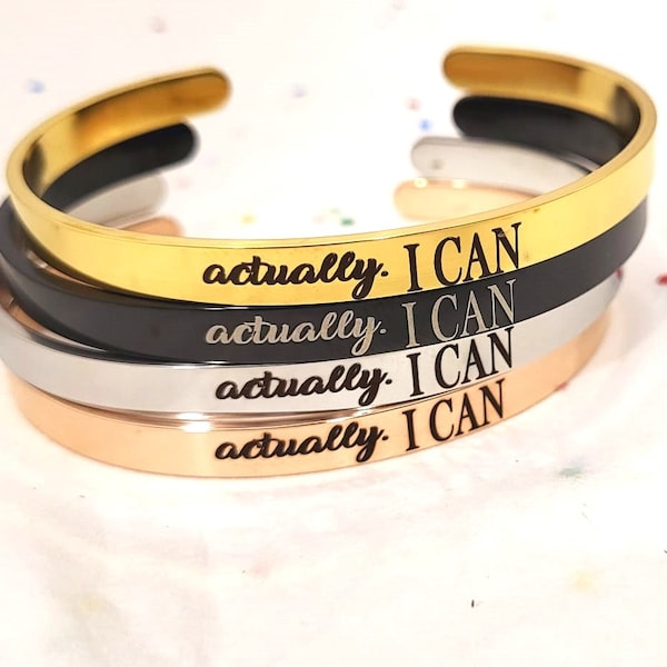 Actually I Can - Etsy