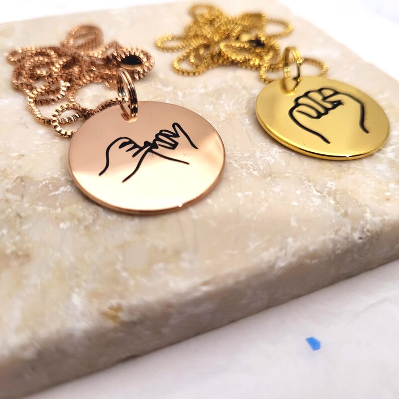 Personalized Hand Gesture Sign Language Necklace Pendant - Etsy