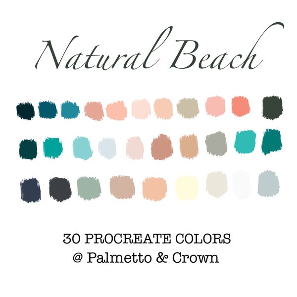 Sand Color Palette - Etsy