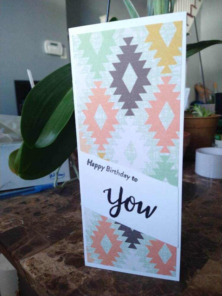 Slimline Cards Money Cards Tall Greeting Cards Birthday - Etsy