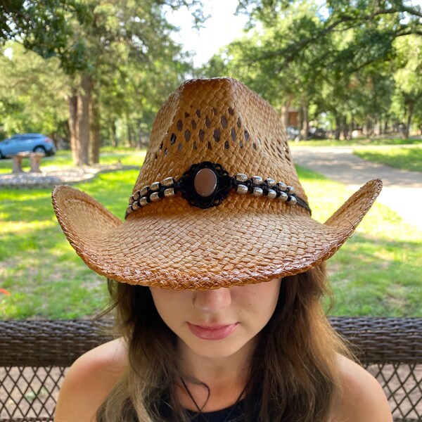 Tan Cowboy Hat - Etsy