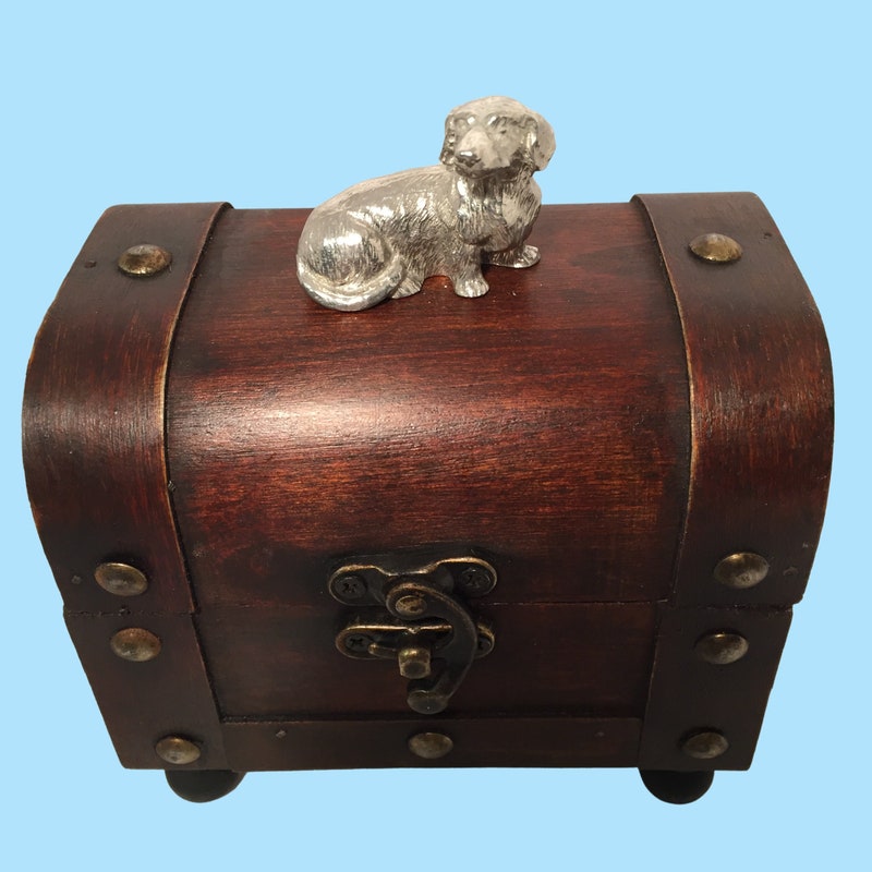 Dog Trinket Box - Etsy