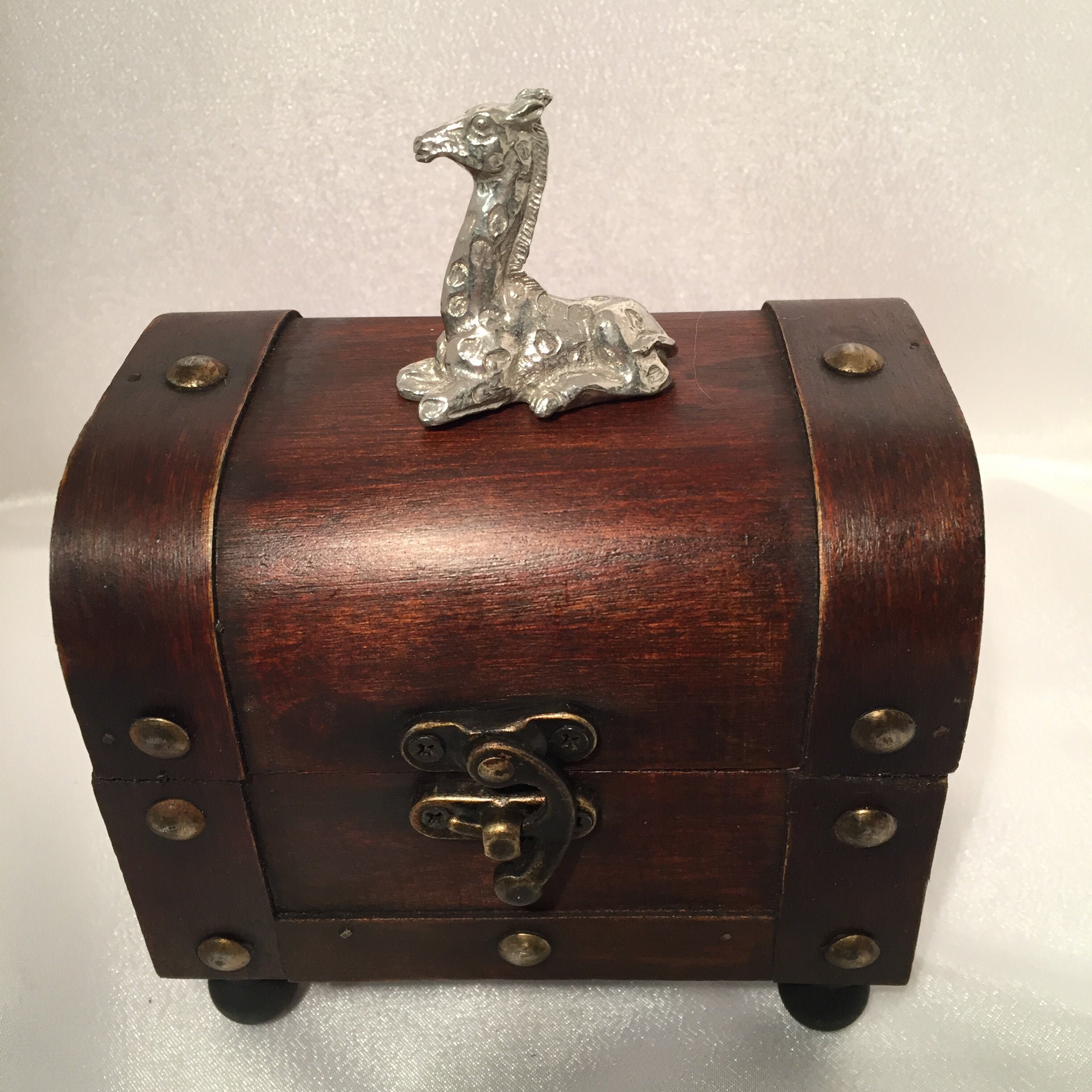 Giraffe Jewelry or Trinket Box. Music Options Below. Made In | Etsy