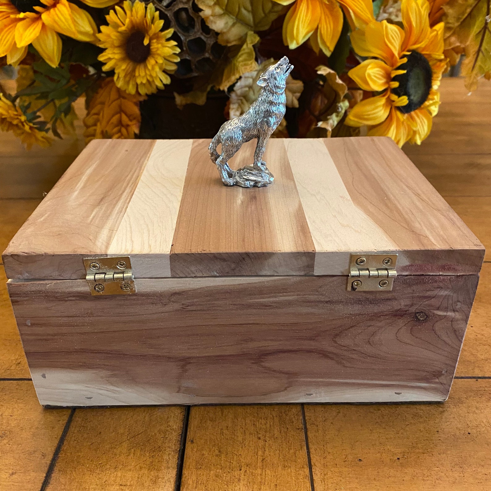Gift for Man Dresser Box for Man Wooden Cedar Handmade Accessory Box ...
