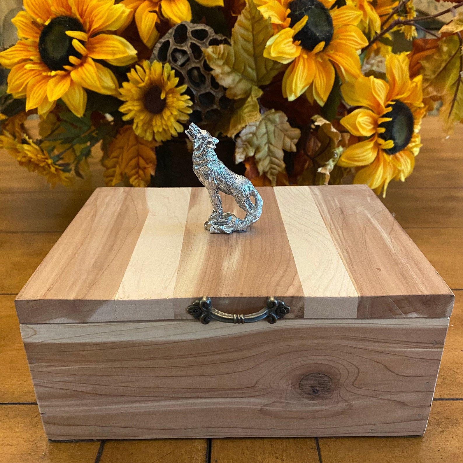 Gift for Man Dresser Box for Man Wooden Cedar Handmade Accessory Box ...