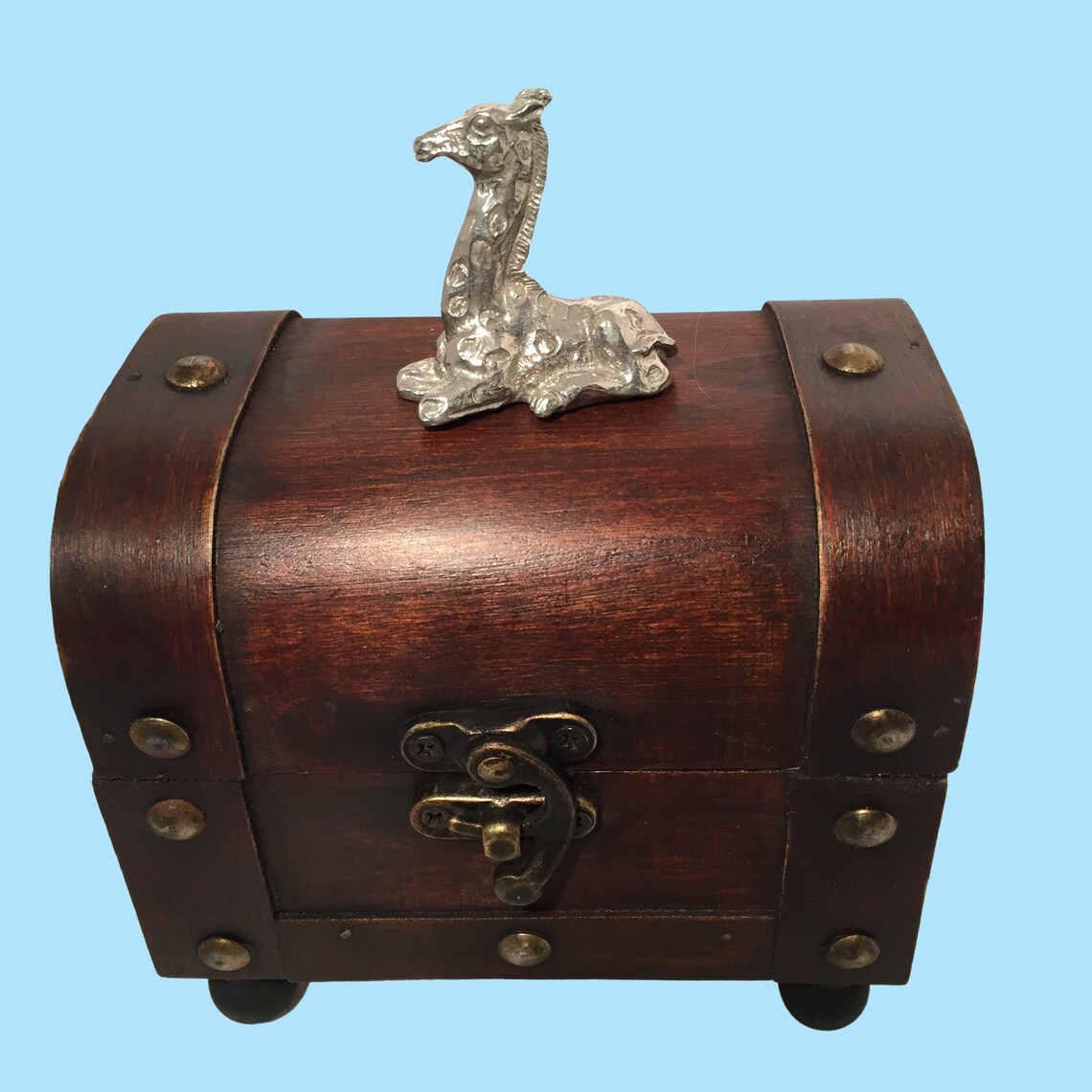 Giraffe Jewelry or Trinket Box. Music Options Below. Made in Texas - Etsy