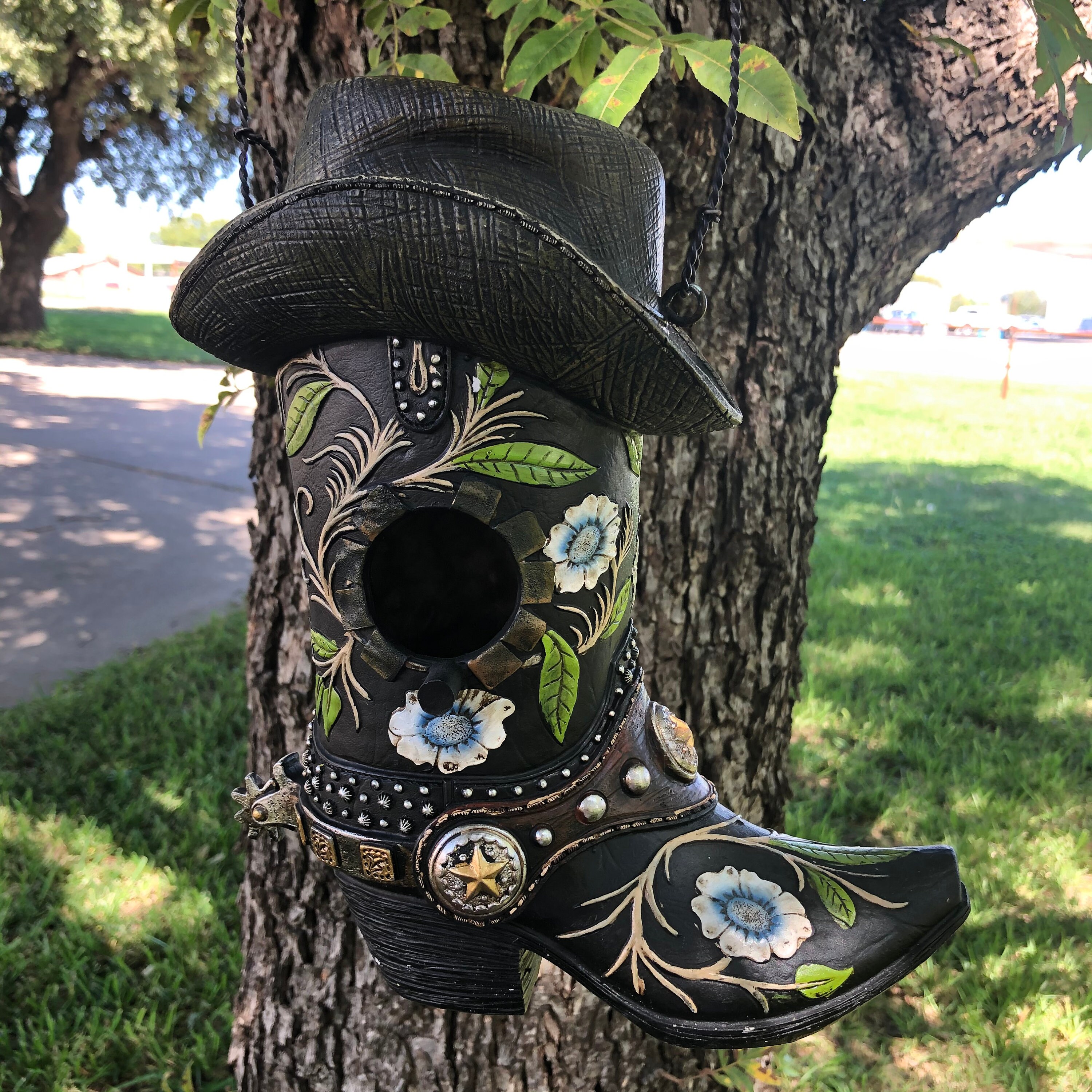 Birdhouse Boot. Great Addition to Your Yard or a Gift for the Bird and ...
