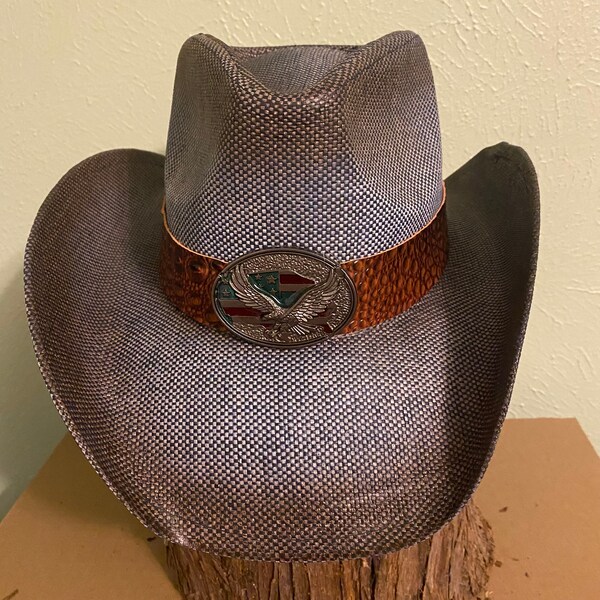 Denim Cowboy Hat - Etsy