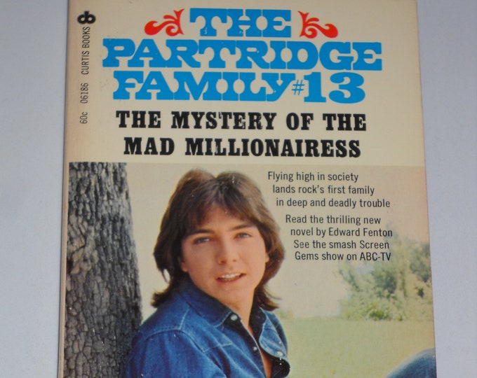1973 Partridge Family #13 Mystery of the Mad Millionairess by Edward ...