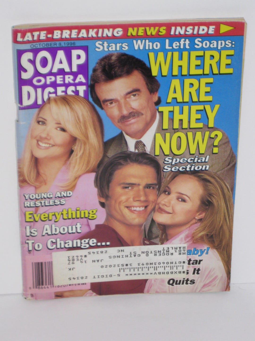 You Pick 1996 Soap Opera Digest Magazine Young & the Restless Bold and ...