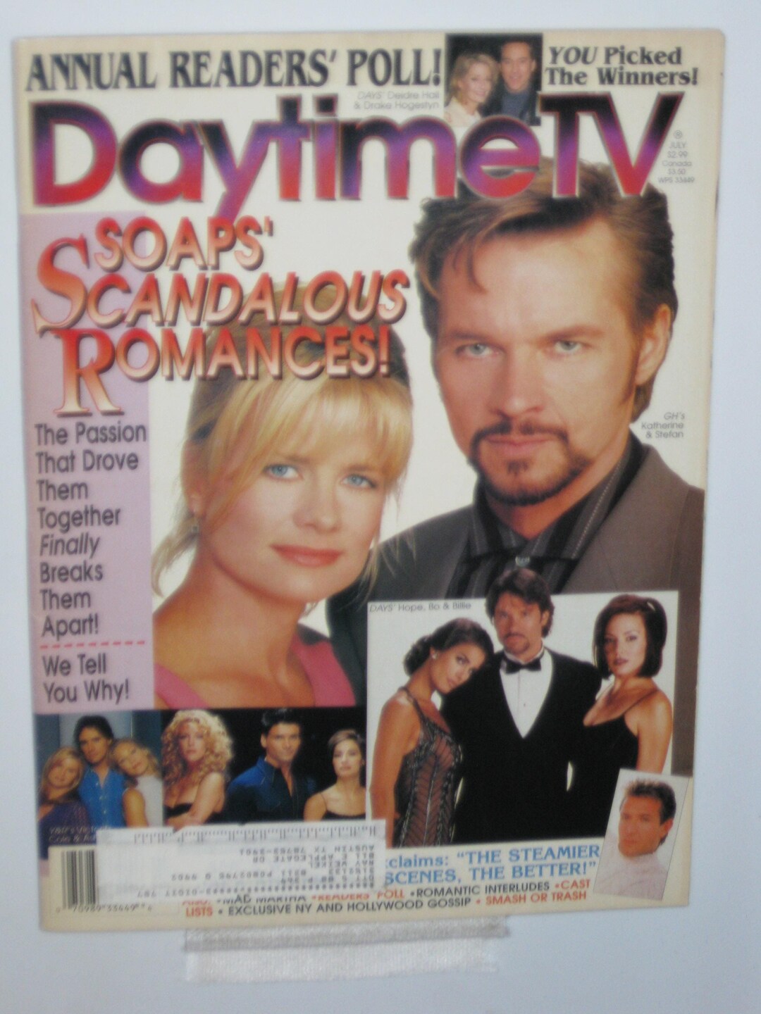 You Pick Daytime TV Soap Opera Magazine 1985 1997 1998 Days of Our ...