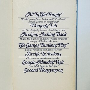 1970s All in the Family (you Pick) TV Tie-in Books - Wit and Wisdom of ...