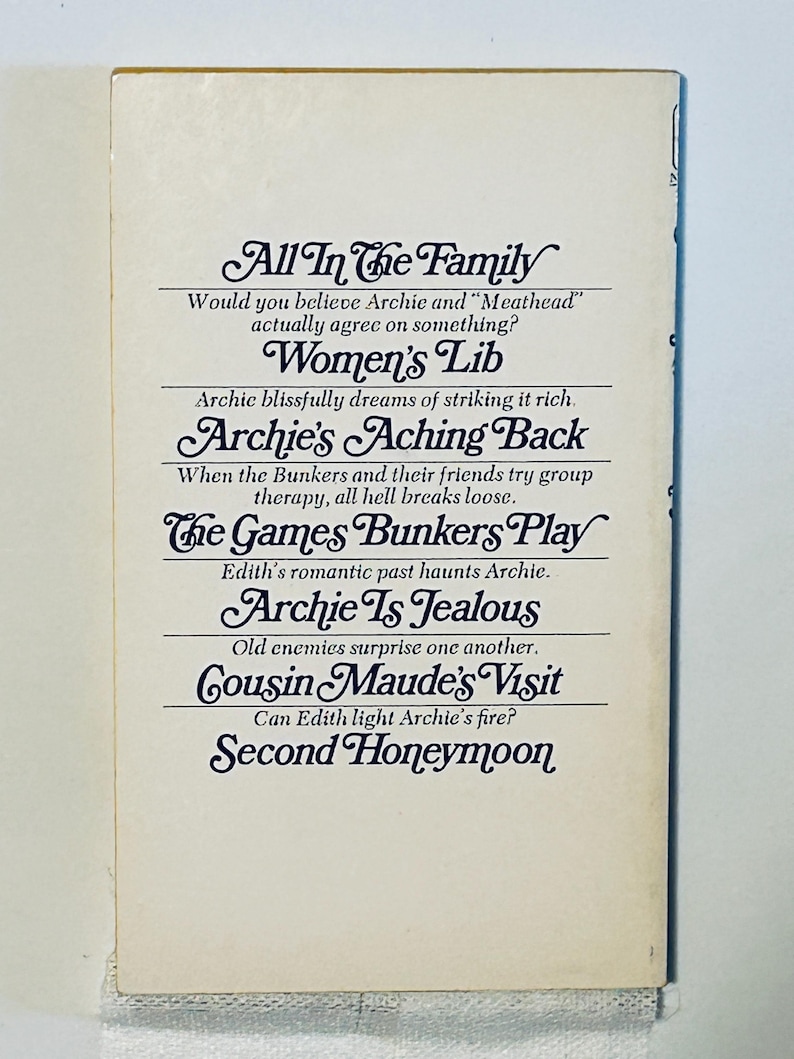 1970s All in the Family (you Pick) TV Tie-in Books - Wit and Wisdom of ...