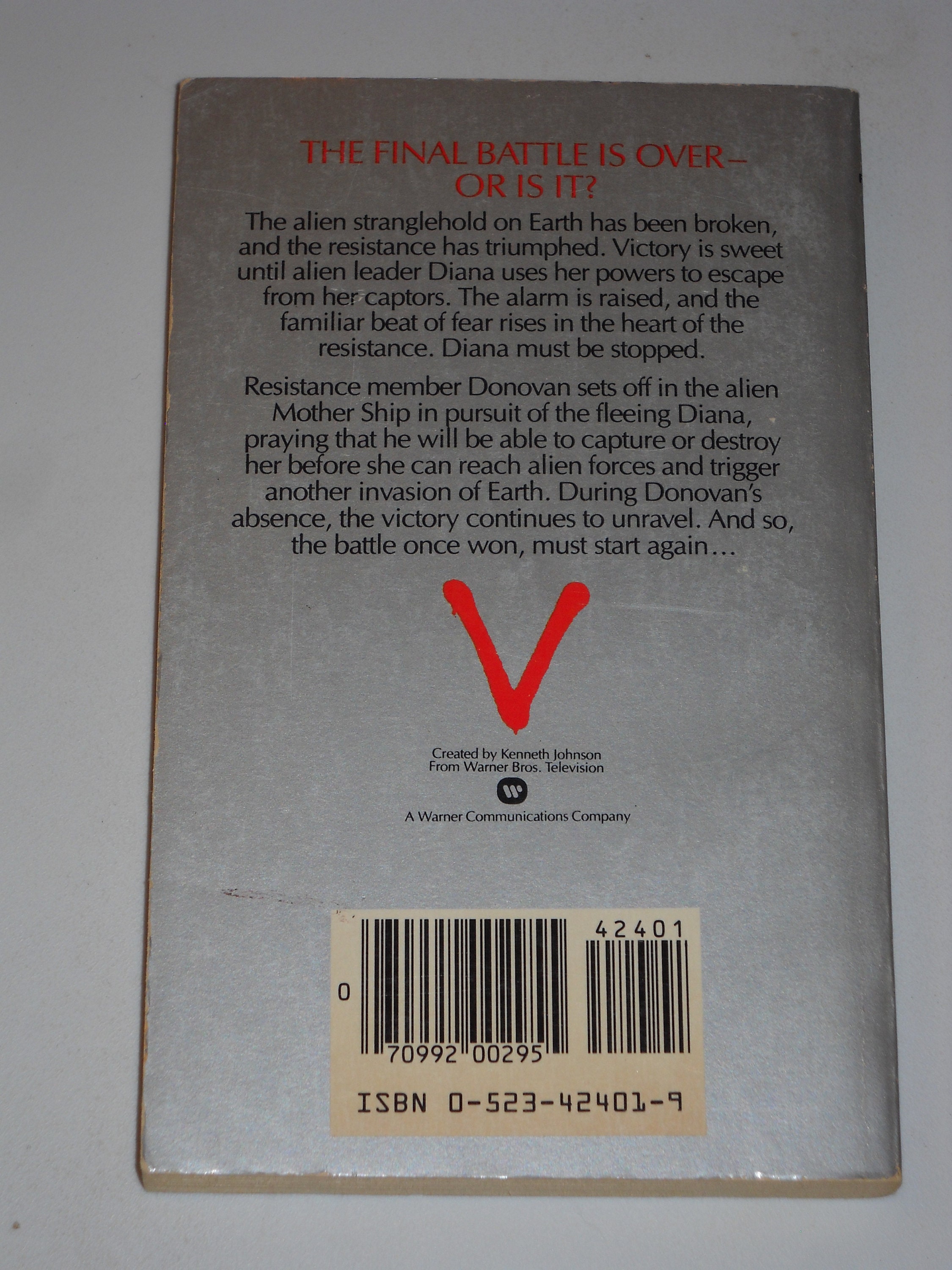 1984 V 3 the Pursuit of Diana by Allen Wold NBC TV Series Tie-in ...