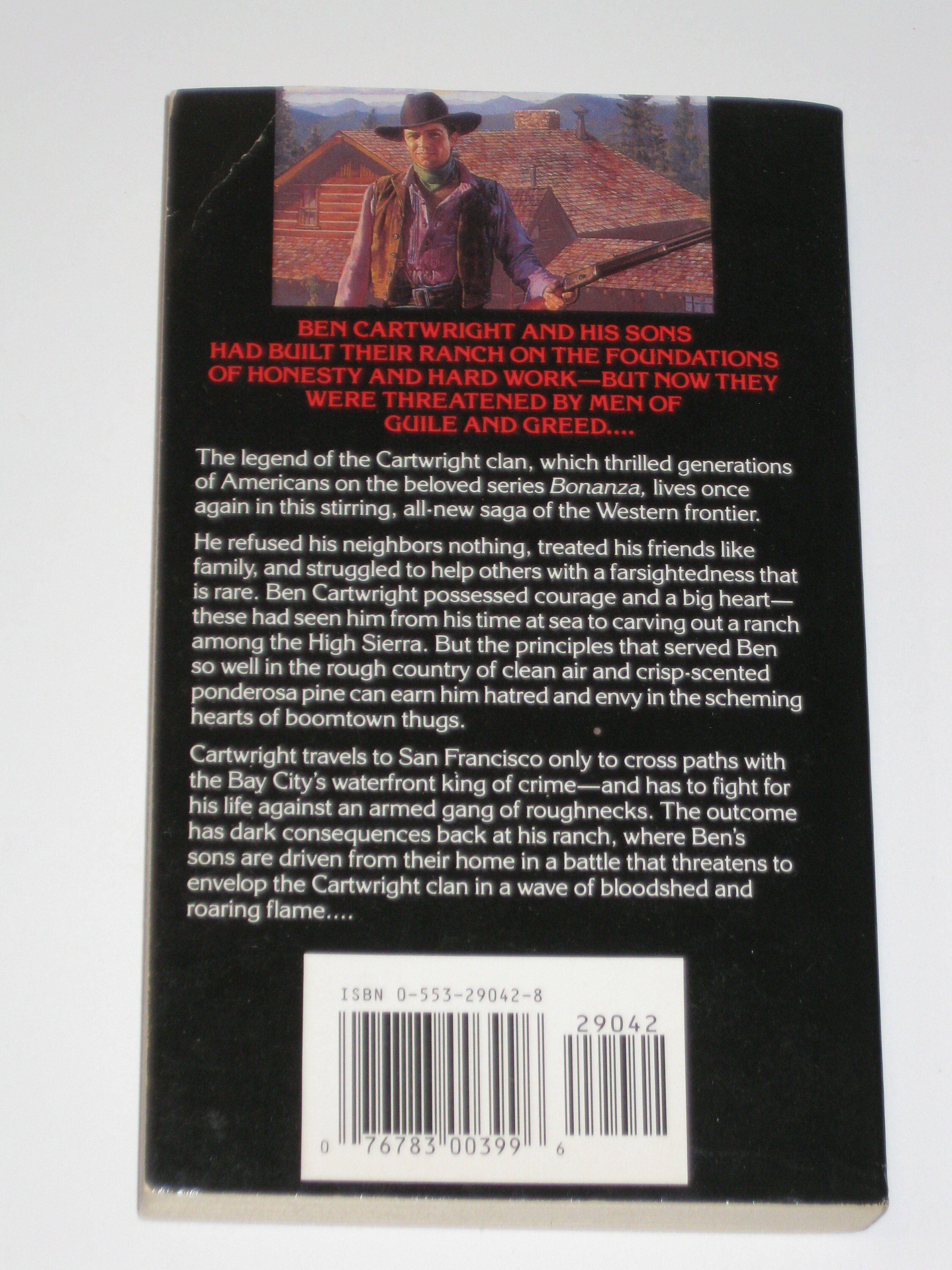 Your Choice! Bonanza Stephen Calder TV Tie-in VG Series Vintage ...