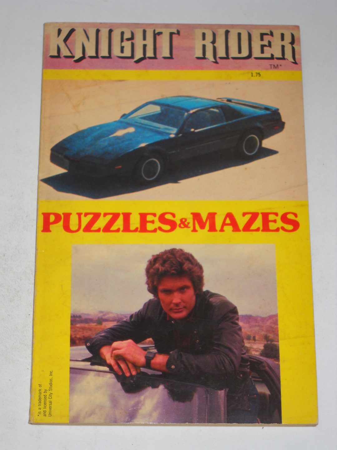 1984 Knight Rider Puzzles & Mazes Activity Book Vintage Tie-in - Etsy