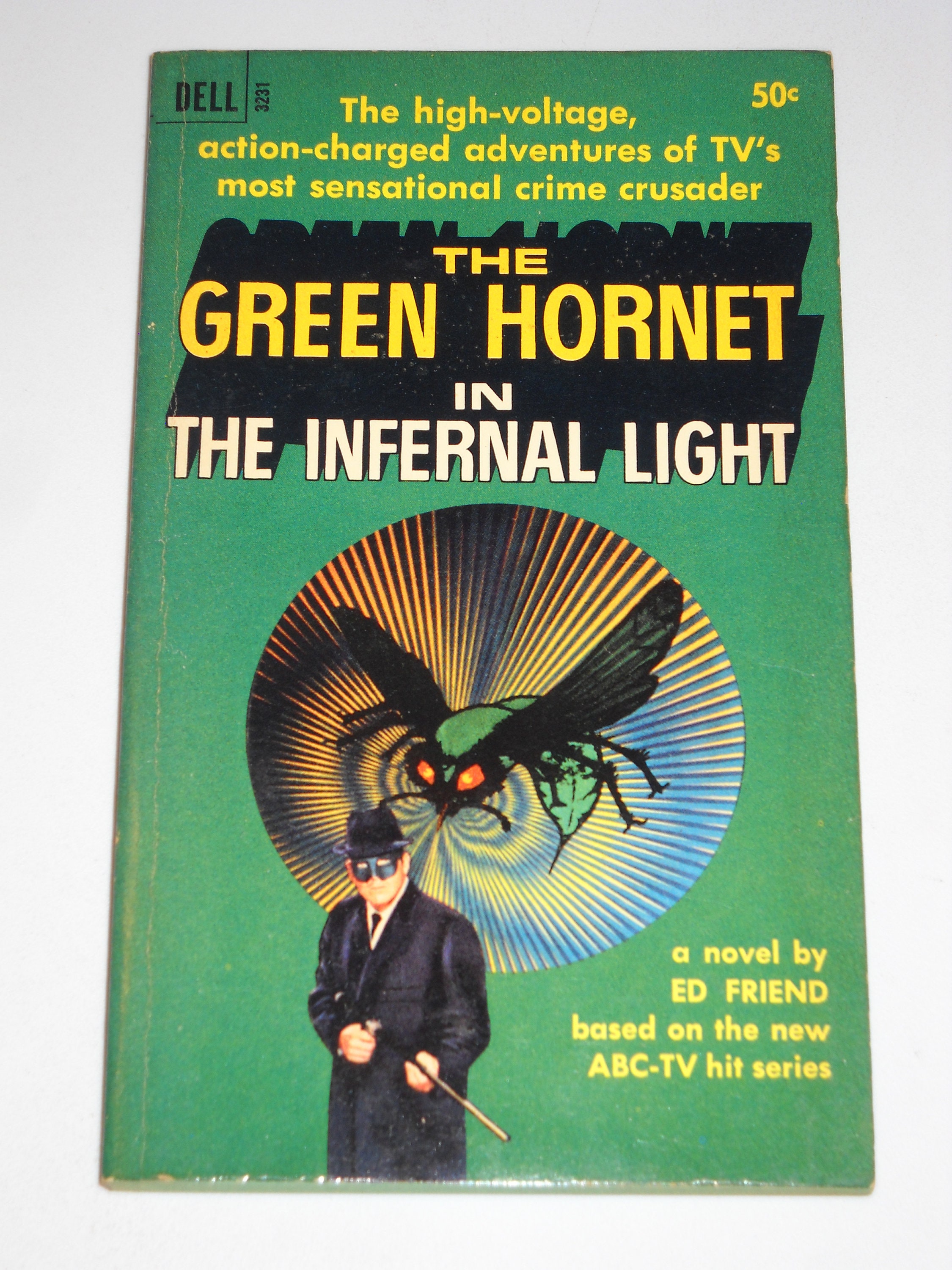 1966 Green Hornet in the Infernal Light by Ed Friend ABC TV Tie-in ...