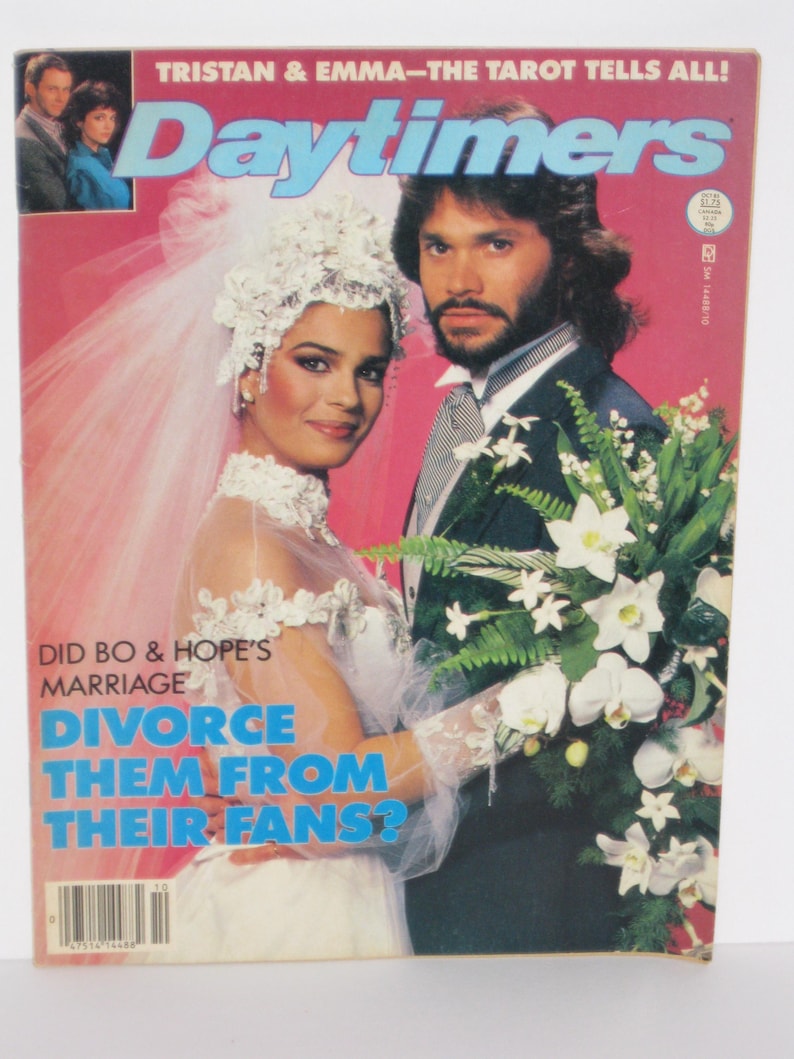 You Pick 1985 Daytimers Soap Opera Magazine Brian Bloom Kim Zimmer ...
