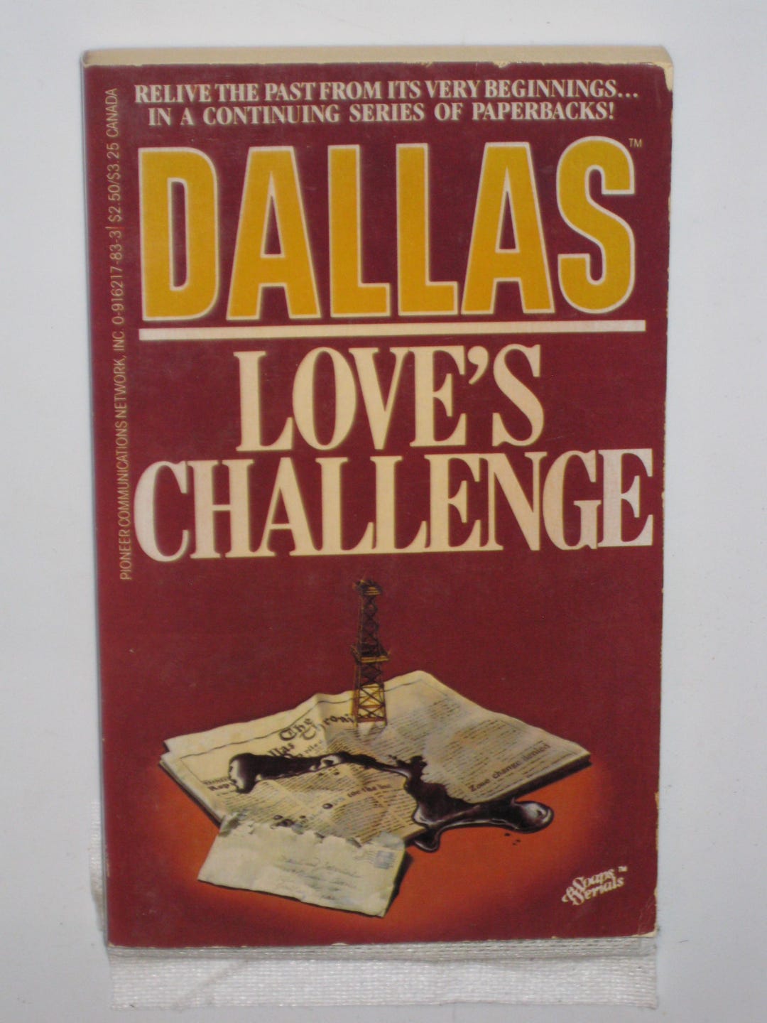You Pick: Dallas 3-7 TV Tie-in Vintage Pb Book 3 Love's Challenge, 4 ...