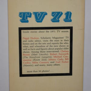 You Pick: Early 1970s TV Star Books! Bobby Sherman Peter Falk Columbo ...