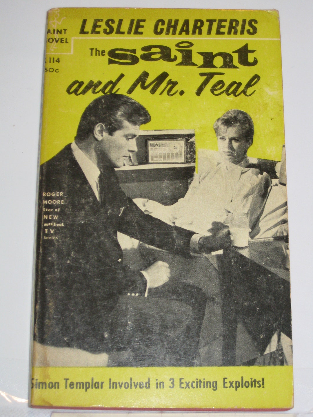 The Saint (you Pick) TV Series Tie-in Pb Books Roger Moore Leslie ...