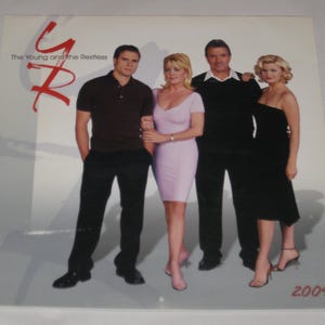 SCARCE Young & the Restless Cookbook and Calendars - 2001, 2002, 2003 ...